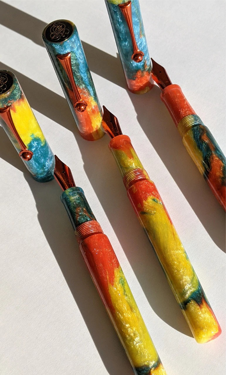 Our Latest collaboration - Camelot Macaw w/Chicago Pen Company – Hinze ...